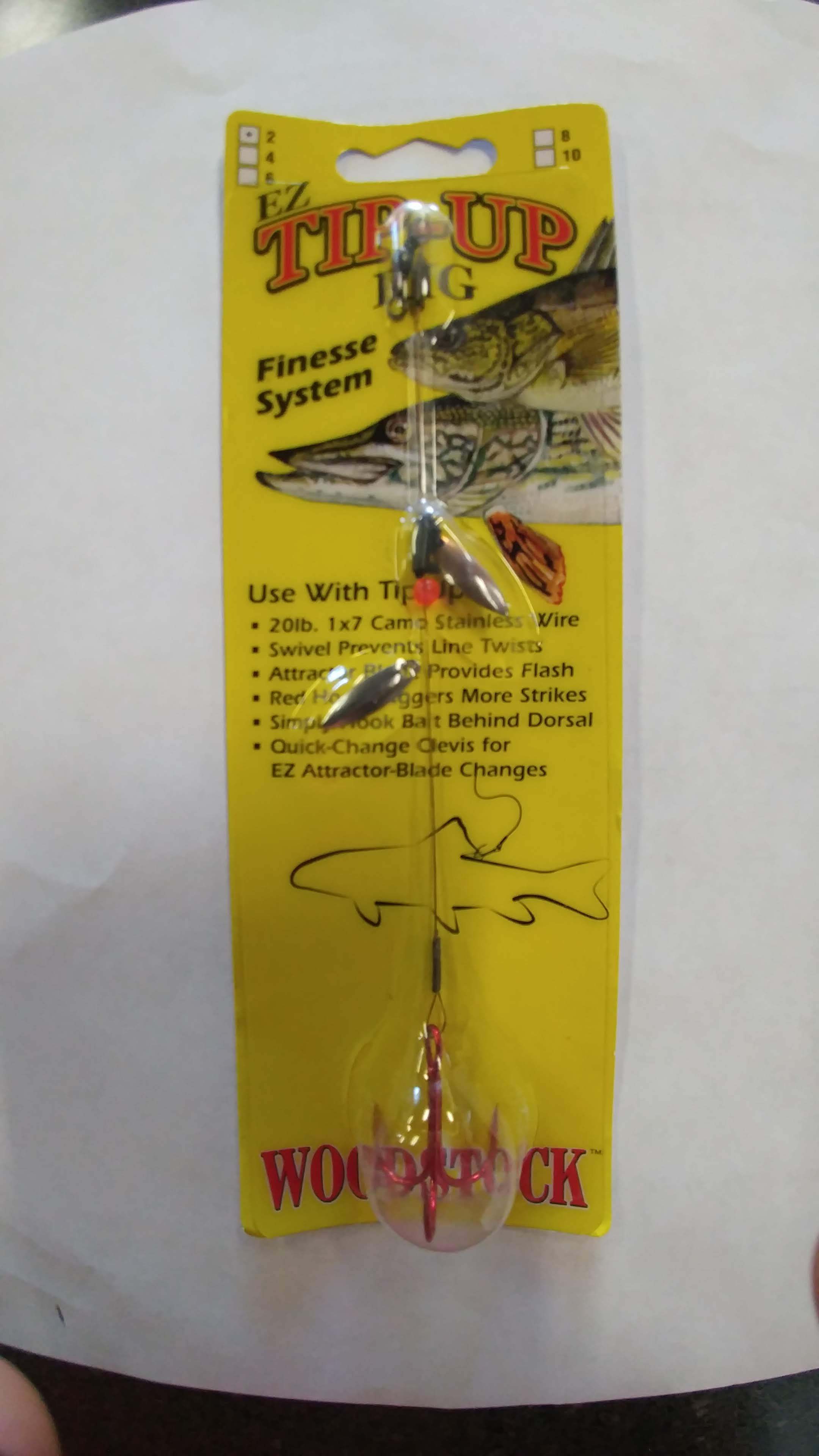 WoodStock EZ Tip-Up Rig | Beginners Luck Tackle And Supply